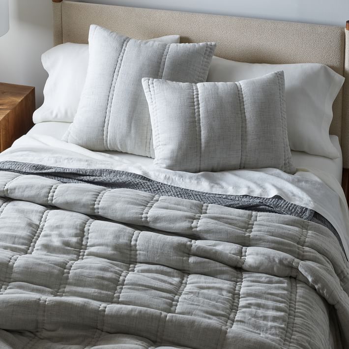 European Flax Linen Comforter | West Elm