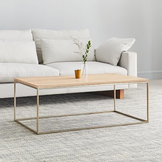 Streamline Rectangle Coffee Table | Modern Living Room Furniture | West Elm
