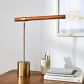 Linear Wood LED USB Table Lamp (18") | West Elm
