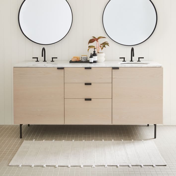 Tassel Stripe Bath Mat | West Elm