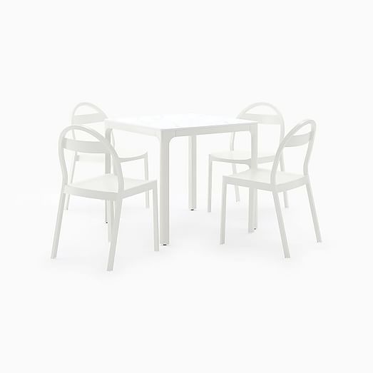 Gable Indoor/Outdoor Dining Table - Square | West Elm