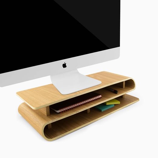 Uprise Monitor Riser | West Elm
