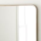 Modern Streamline Wall Mirror | West Elm