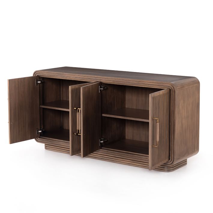 Grooved Base Buffet | West Elm