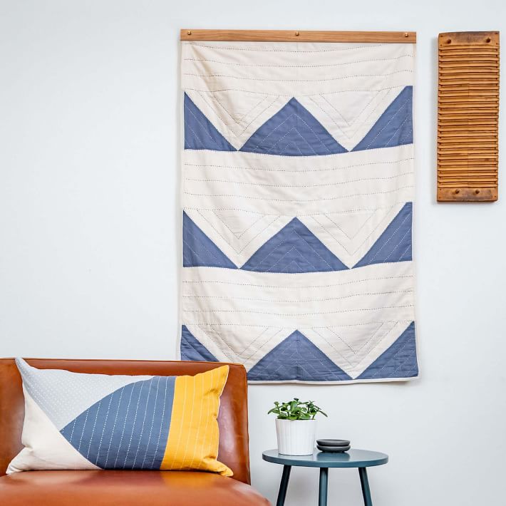 Anchal Project Triangle Quilt Throw | West Elm