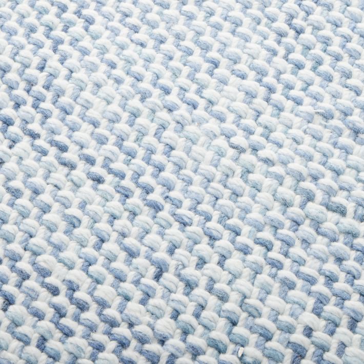 Woven Chambray Indoor/Outdoor Rug | West Elm