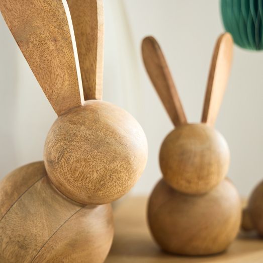 Wooden Bunnies | West Elm