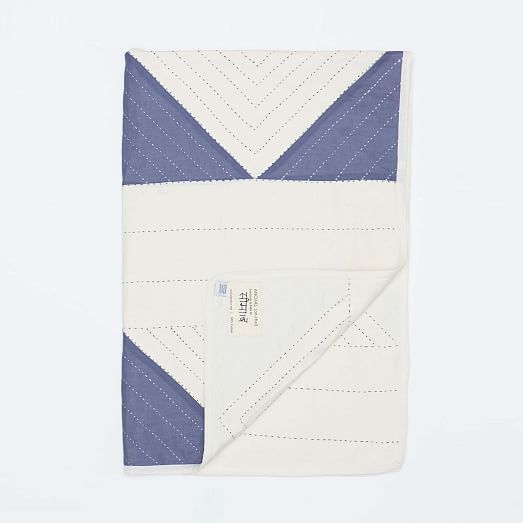 Anchal Project Triangle Quilt Throw | West Elm