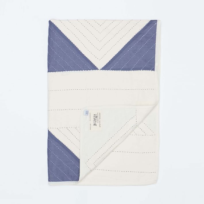 Anchal Project Triangle Quilt Throw | West Elm