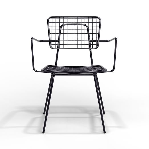 Grand Rapids Chair Co. Opla Outdoor Chair w/ Arms | West Elm
