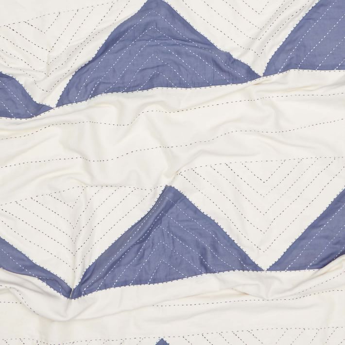 Anchal Project Triangle Quilt Throw | West Elm