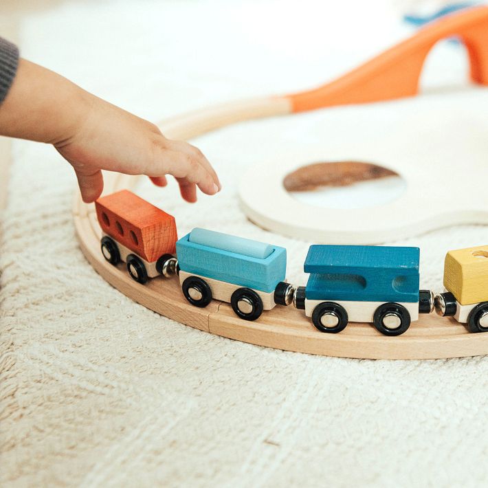 Wonder & Wise Tunnelvision Train Set | West Elm