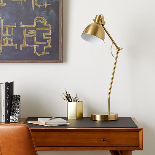 Adjustable Metal Task Lamp | West Elm