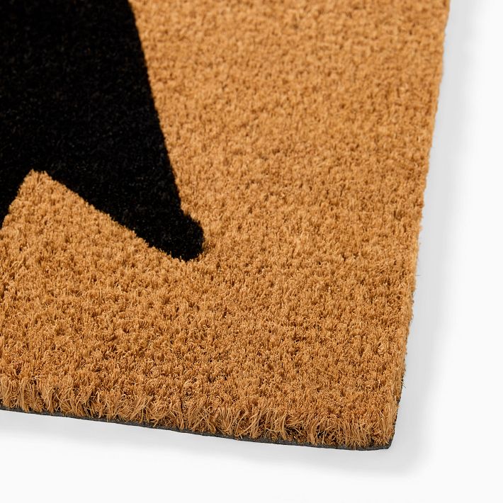 Ed Emberley Bat Doormat | West Elm