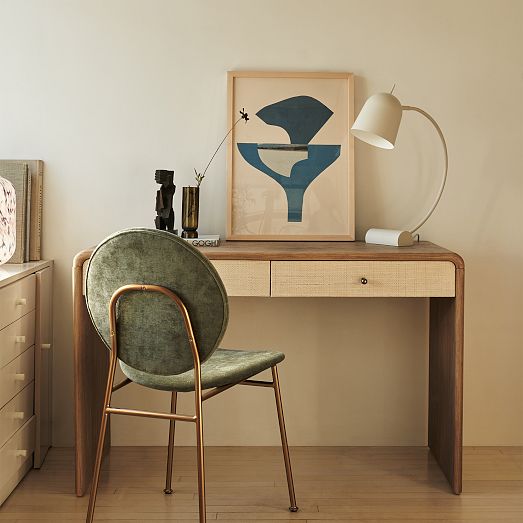 Modern Waterfall Desk (48") | West Elm