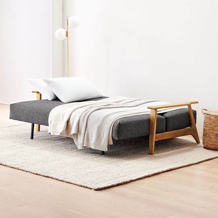 Jannick Full Futon Sleeper (85") | West Elm