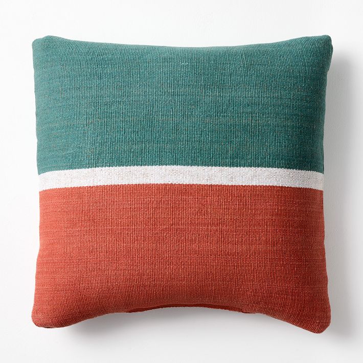 Colorblock Indoor/Outdoor Pillow | West Elm