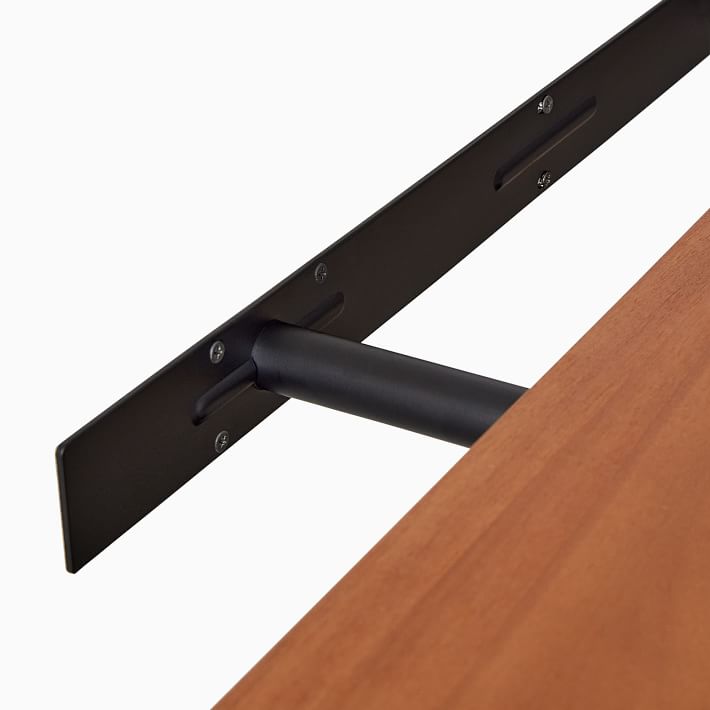 Volume Floating Shelves - Cool Walnut | West Elm