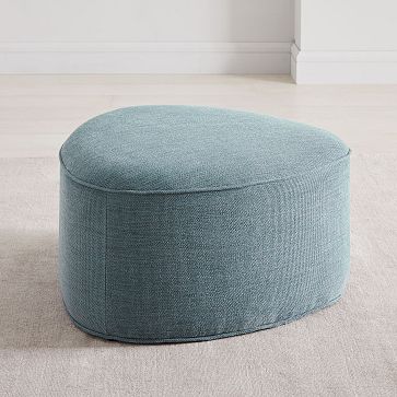 Open Box: Pebble Ottoman - Large | West Elm