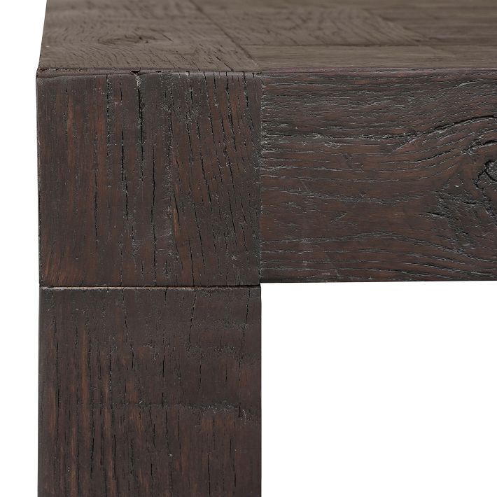 Solid Reclaimed Wood Side Table | West Elm