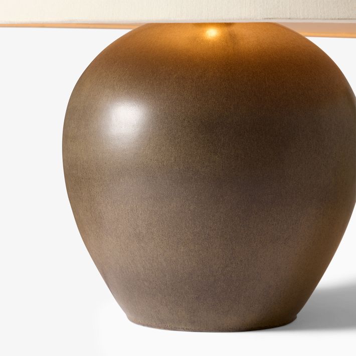 Colin King Ceramic Table Lamp (14"–17") | West Elm