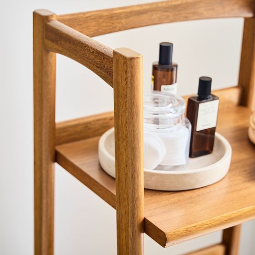 Mid-Century Bath Ladder Storage | West Elm
