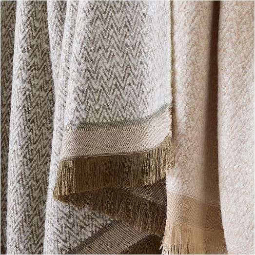 Aberdeen Herringbone Throw | West Elm