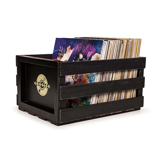 Crosley Record Storage Crate | West Elm