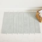 Organic Tassel Stripe Bath Mat | West Elm