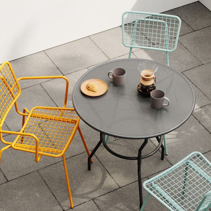 Grand Rapids Chair Co. Opla Outdoor Armless Chair | West Elm