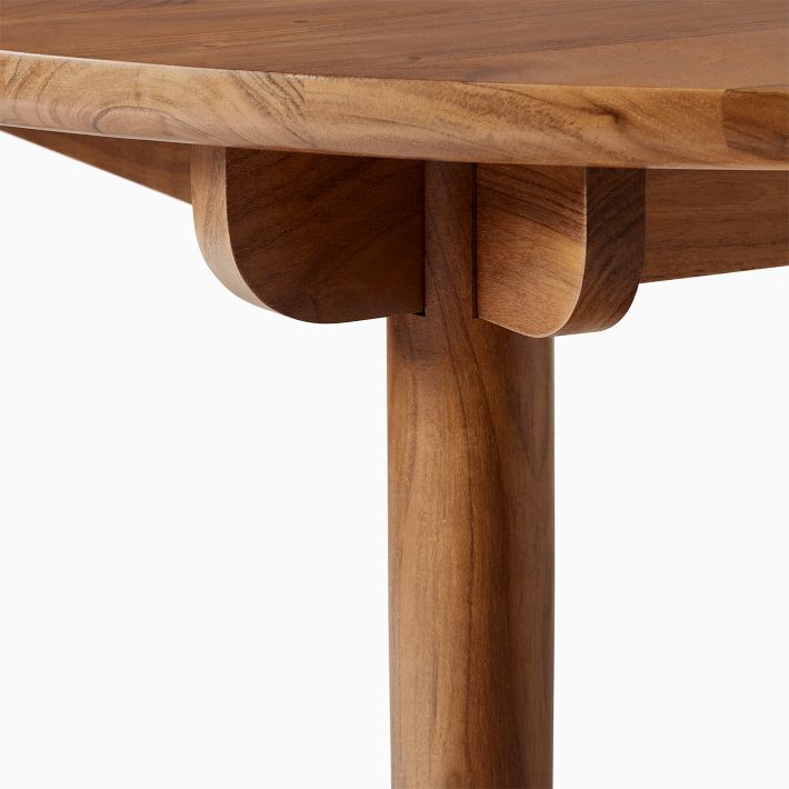 Keira Solid Wood Round Dining Table (48") | West Elm
