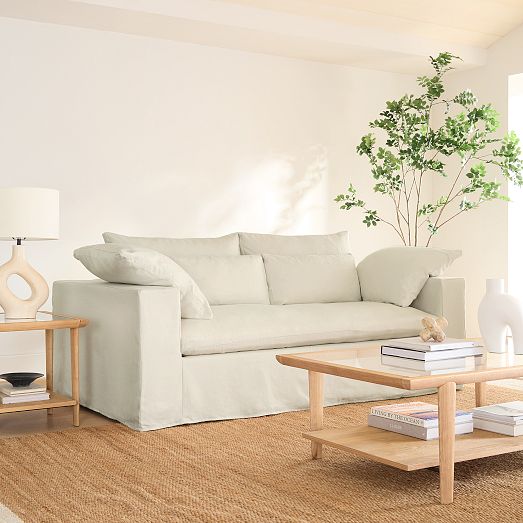West Elm Slipcover Sofa