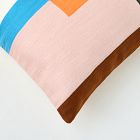 Half Moon Layered Blocks Pillow Cover | West Elm