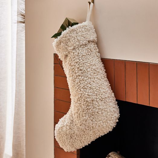 Boucle Stocking | West Elm