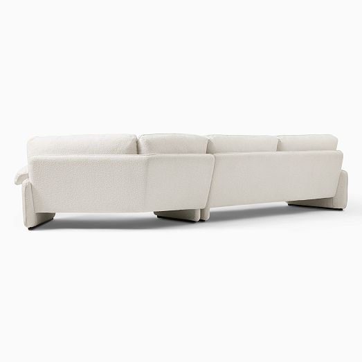 Parry 2-Piece Wedge Sectional (140") | West Elm