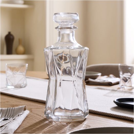 Bormioli Rocco Cassiopea Glass Decanter | West Elm