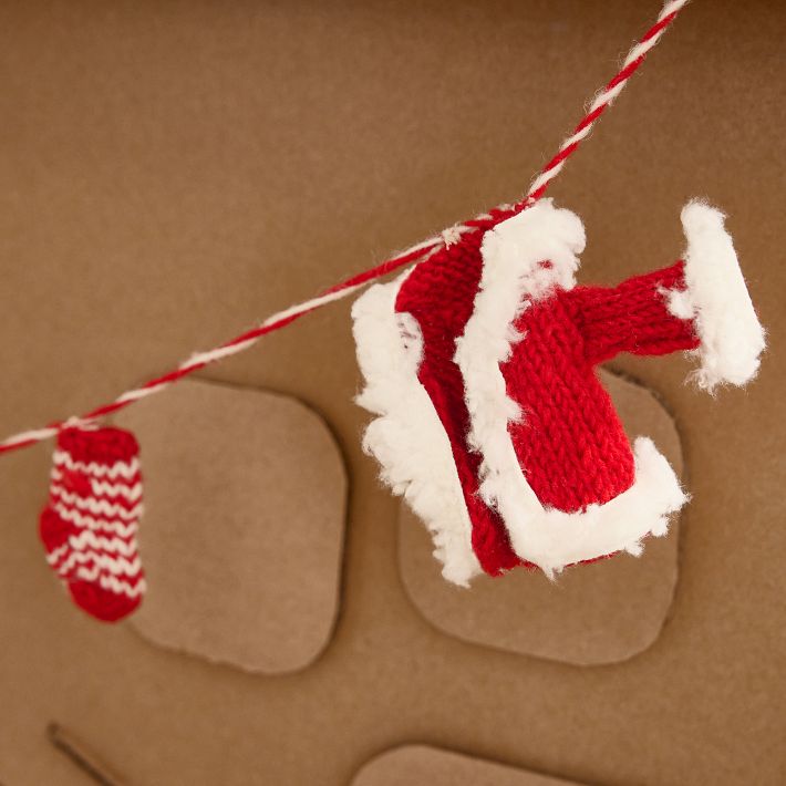 Santa's Clothes Garland | West Elm