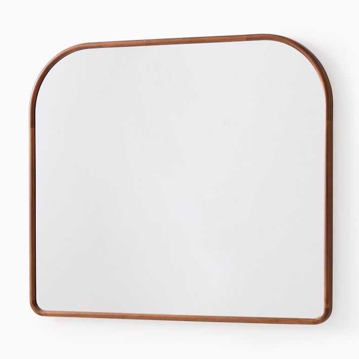 Streamline Wood Wall Mirror | West Elm