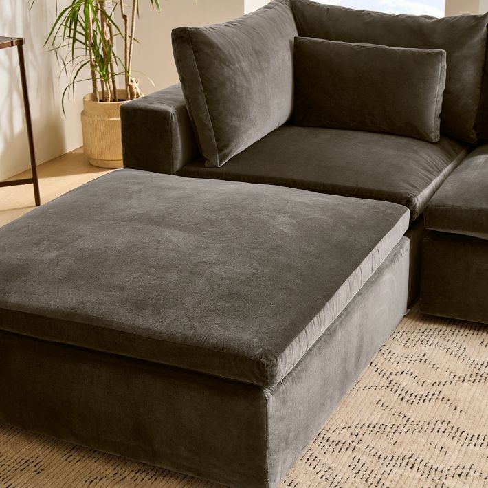 Harmony Modular Ottoman | West Elm