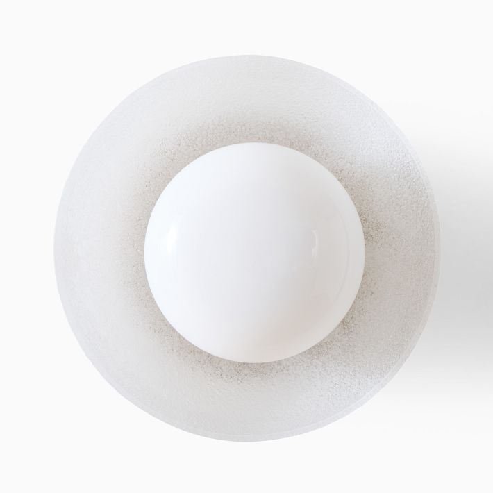 Bezel Glass Sconce (7") | West Elm