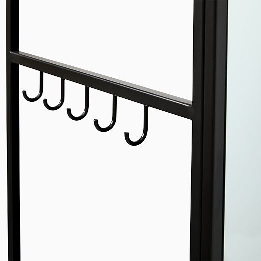 Industrial Storage Mirror (20" – 46") | West Elm