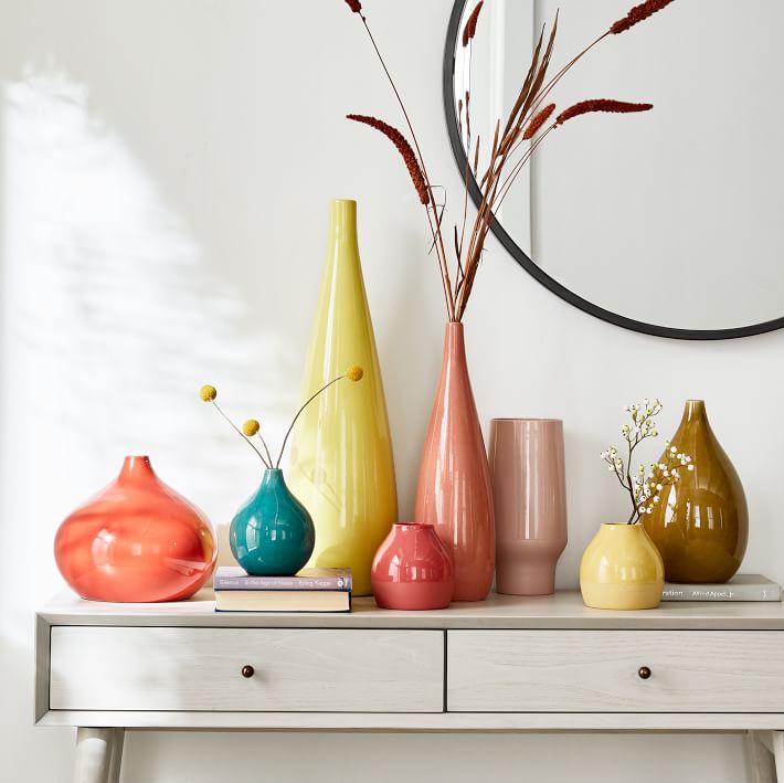 Bright Ceramic Vases | West Elm