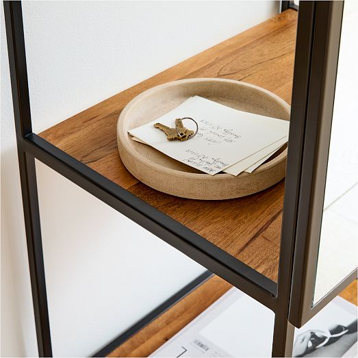 Industrial Storage Mirror (20" – 46") | West Elm