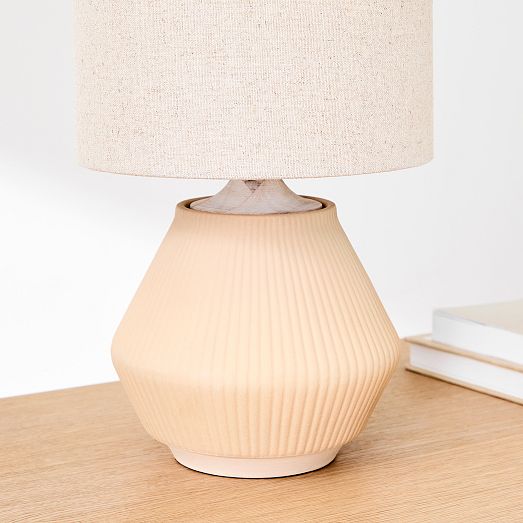 Roar & Rabbit™ Ripple Ceramic Table Lamp (17") | West Elm