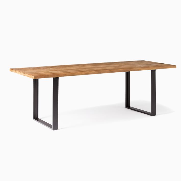 Tompkins Industrial Dining Table (74", 94") | West Elm