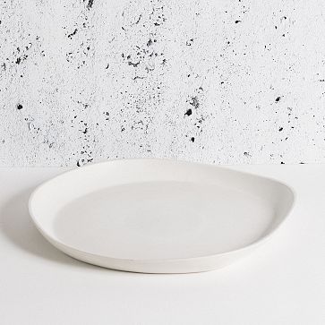 Gharyan Stoneware Round Serving Platter | West Elm