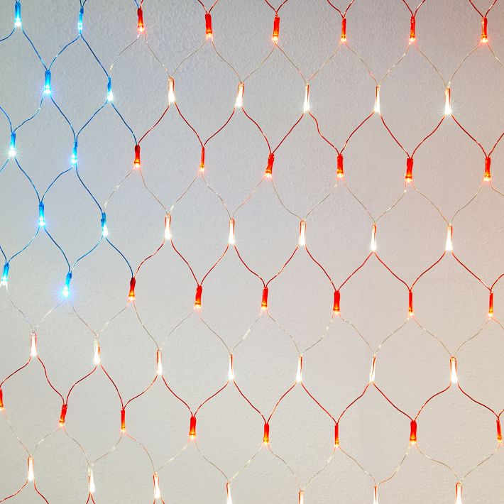 American Flag String Lights Wall Art | West Elm