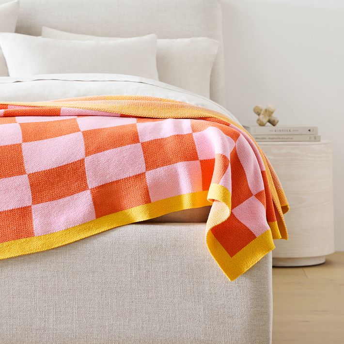 Krista Marie Young River Knit Blanket | West Elm