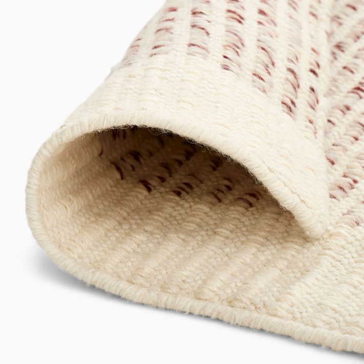 Cozy Striped Wool Rug | West Elm