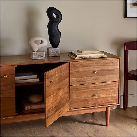 Keira Solid Wood Media Console (80") | West Elm